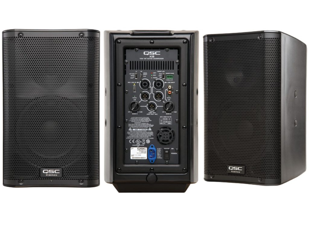 QSC K8 Powered Speaker Rental – Props AV